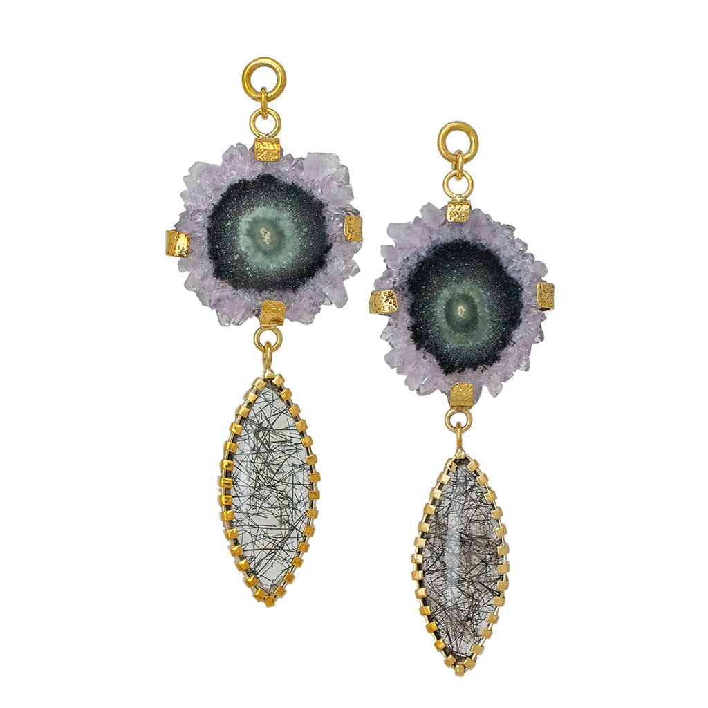 SB Stalactite, Tourmalated Quartz – Jimmy Buddha Designs