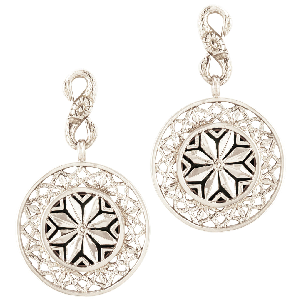 Faceted Black Obsidian Peacock Medallion – Jimmy Buddha Designs