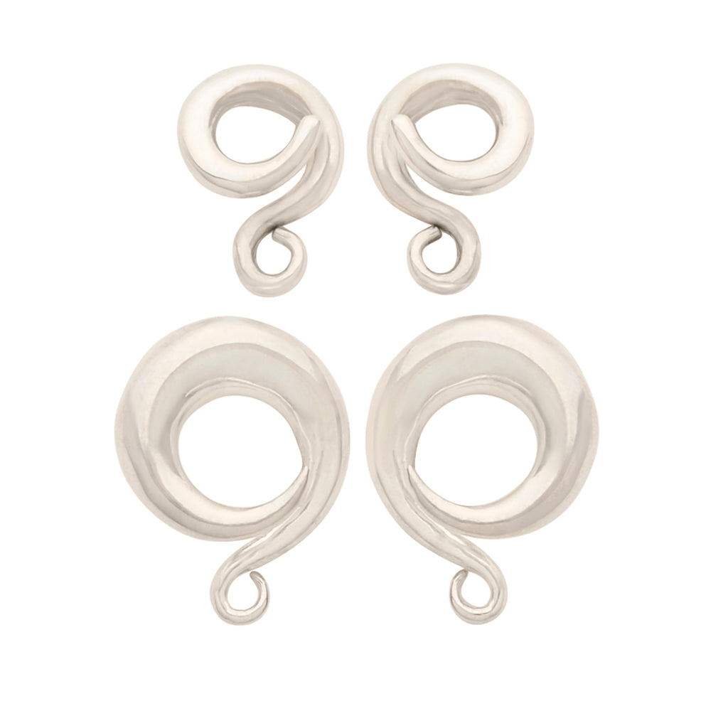 Sterling Silver Classic Coils – Jimmy Buddha Designs