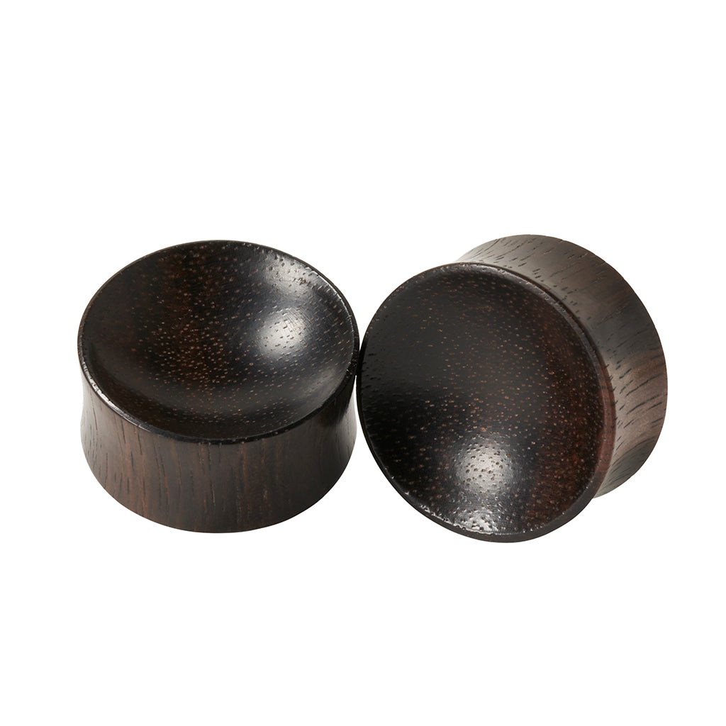 Black Ebony Concave Plugs – Jimmy Buddha Designs