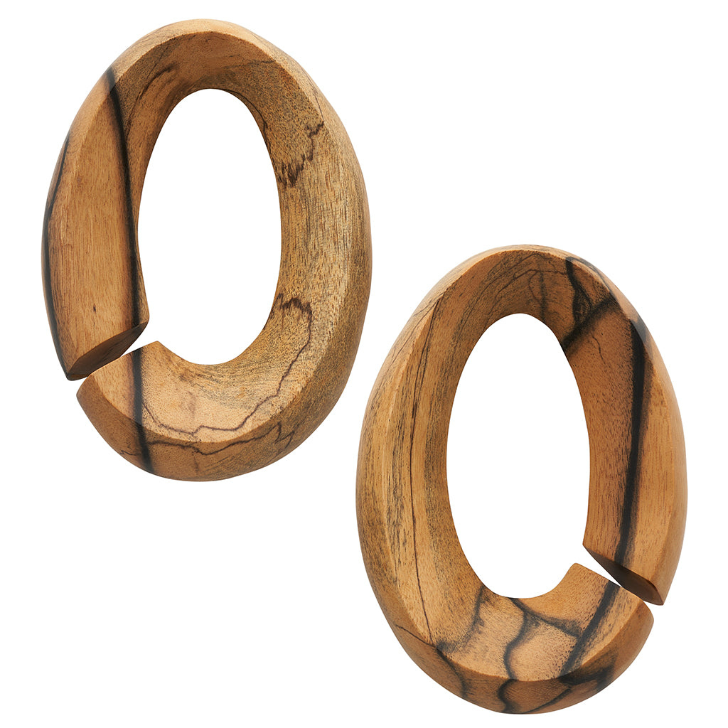 Tiger Ebony Oval Weights – Jimmy Buddha Designs