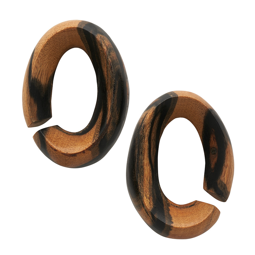 Tiger Ebony Oval Weights – Jimmy Buddha Designs