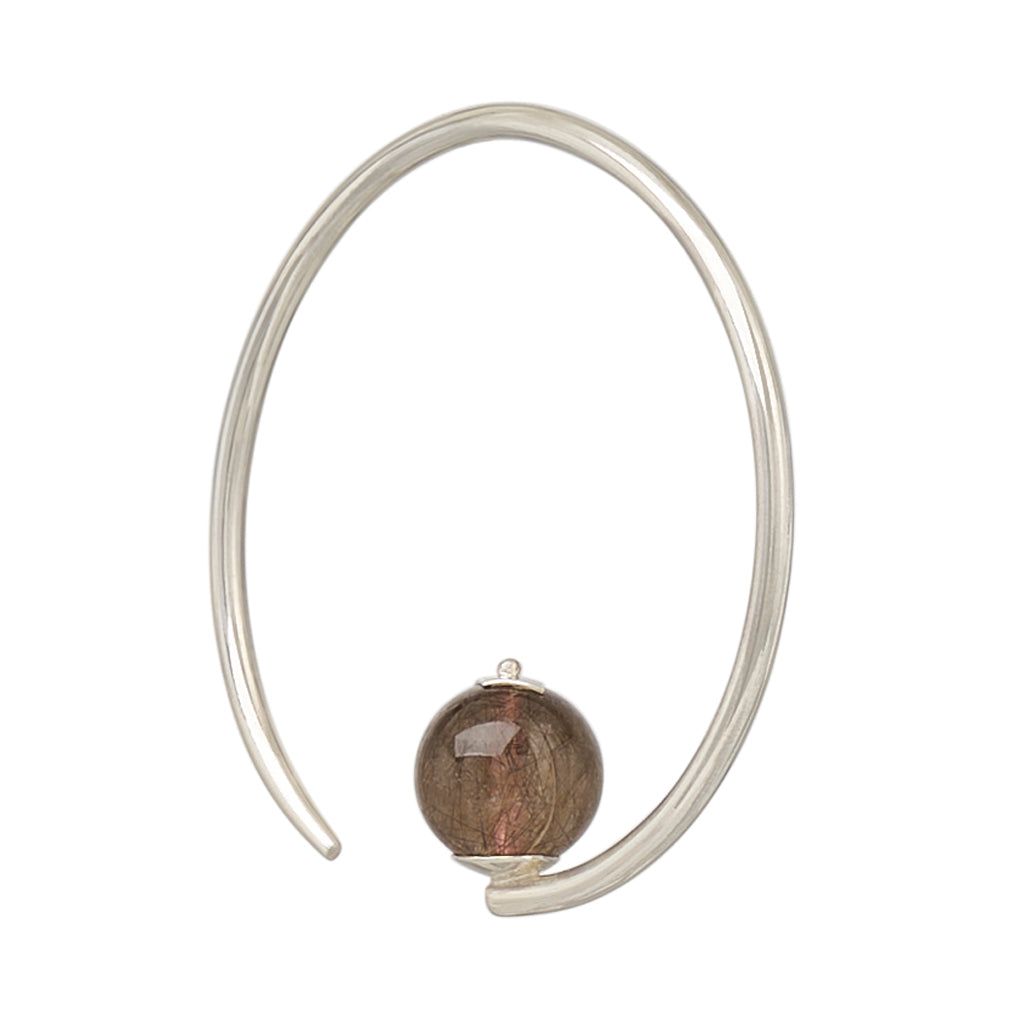 Bronze Rutilated Quartz Round Dew Drops – Jimmy Buddha Designs