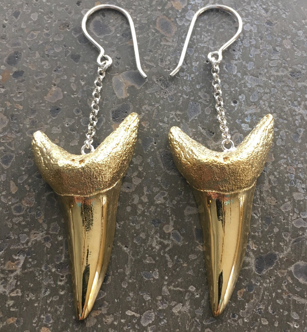 Dagger Teeth Traditional Hook Earrings – Jimmy Buddha Designs